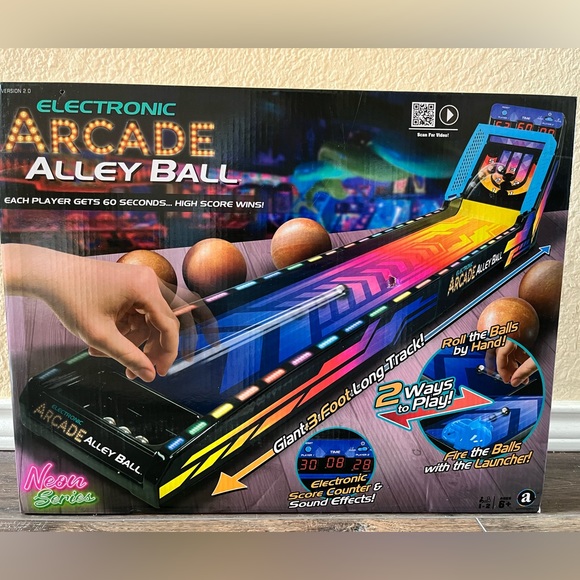 Games | Electronic Arcade Alley Ball Neon Series | Poshmark